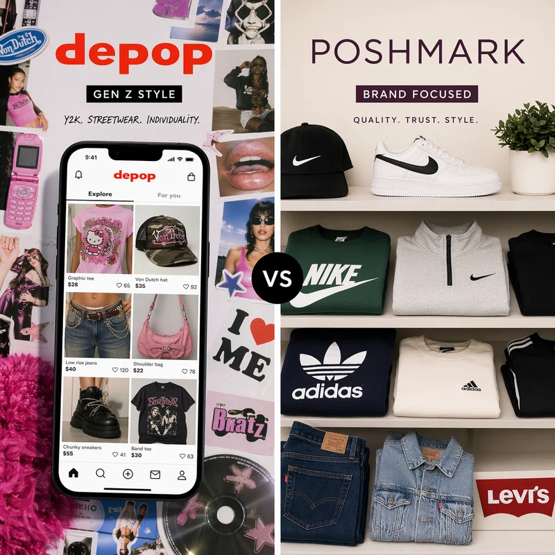How to Resell Vintage Clothing on Depop and Poshmark